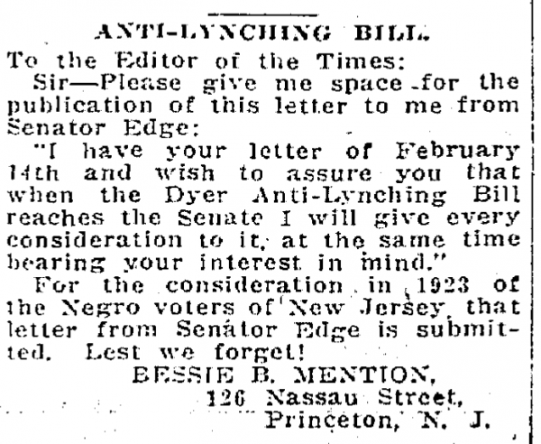 Princeton and Women’s Suffrage: “The Greatest Question of the Day ...